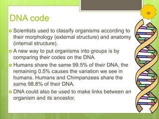 1 Classification of living things Edexcel 2019 | PPTX