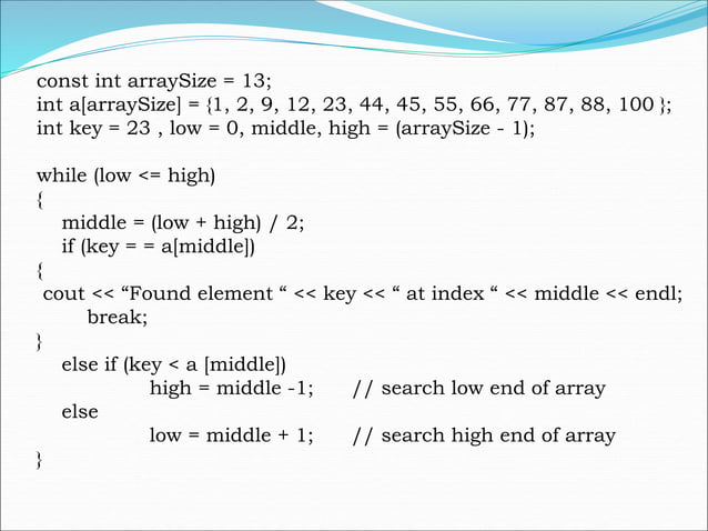 1 class linear and Binary search (3).ppt