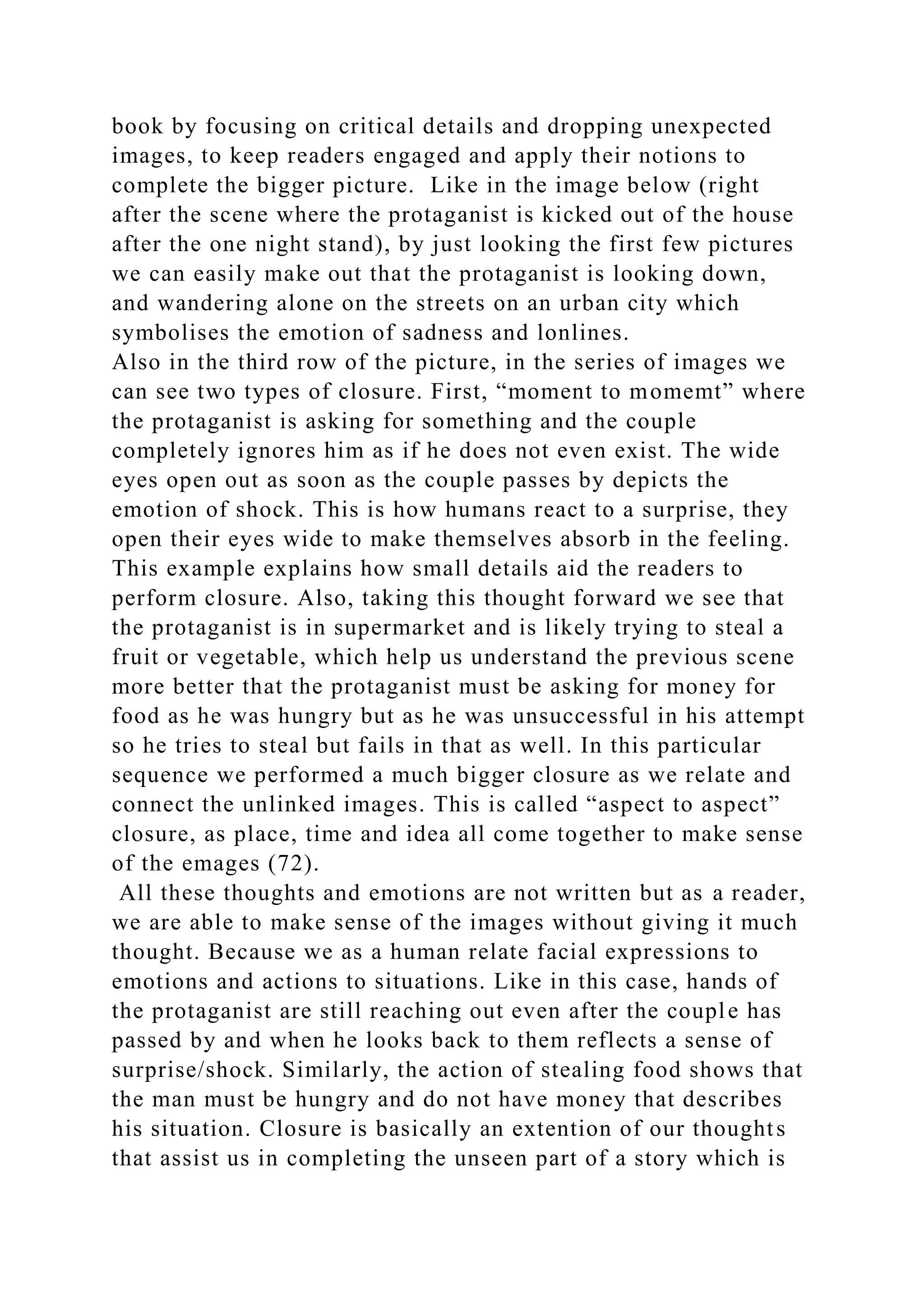 1Closure Finding the True PerspectiveIn his book Und.docx