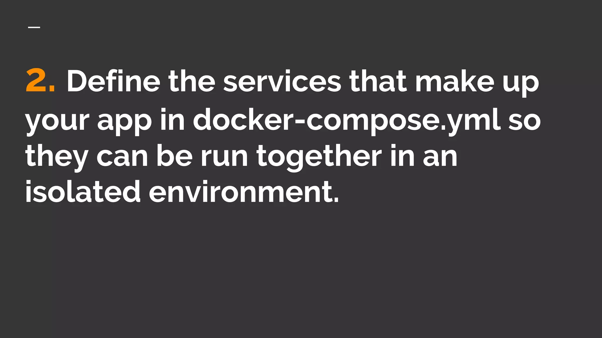 Docker Compose Pptx
