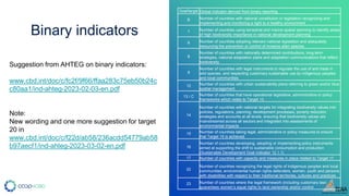 The KM-GBF monitoring framework –status & key messages. Joachim Töpper ...