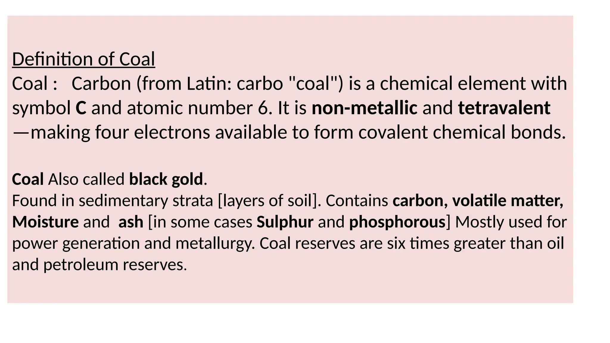 1 Coal and its properties, calorific value.pptx