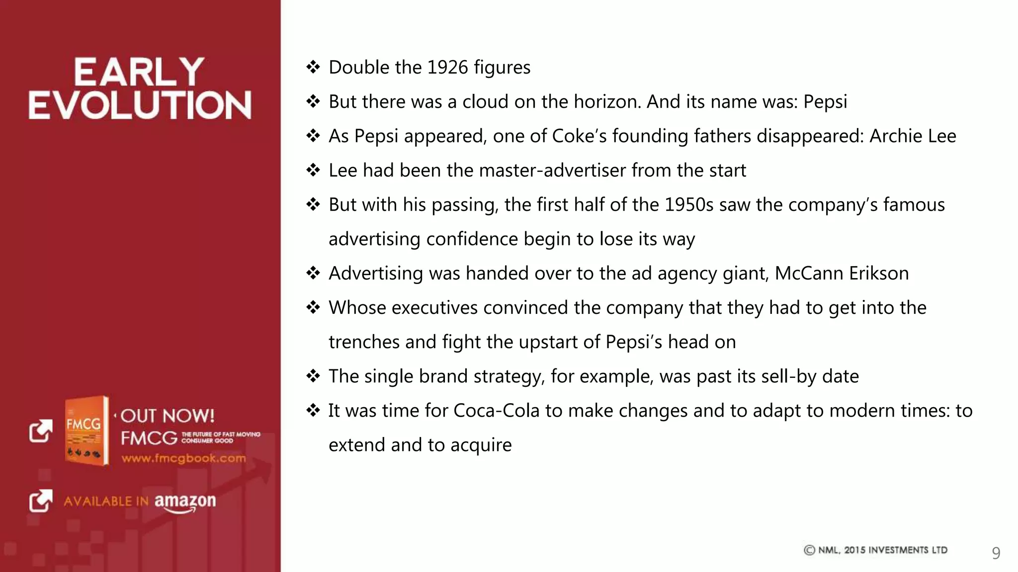 Coca-Cola - History, Evolution, Present and the Future | PPTX