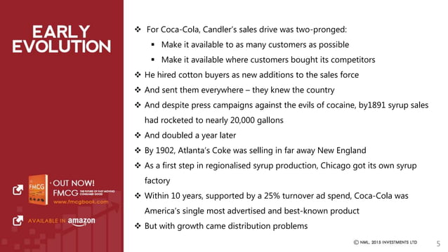 Coca-Cola - History, Evolution, Present and the Future | PPTX ...