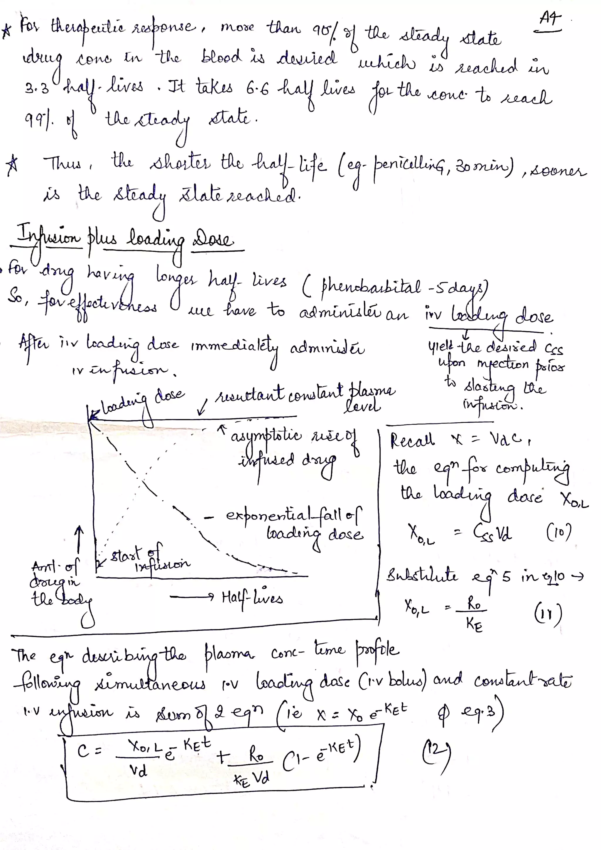 1COMPARTMENT OPEN MODEL IV INFUSION.pdf | Pharmaceutical Drugs ...