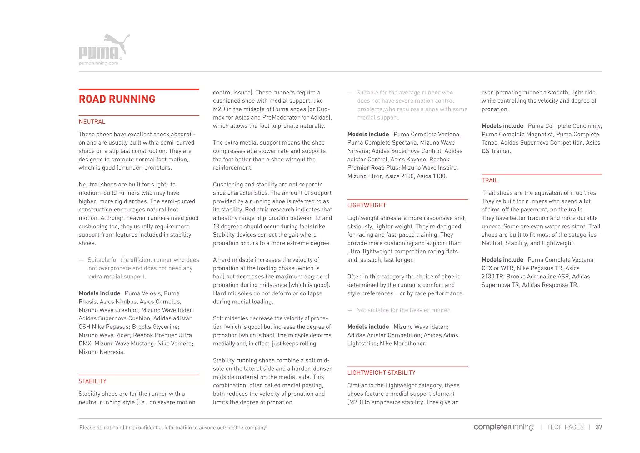 PUMA Complete Running Kit | PDF