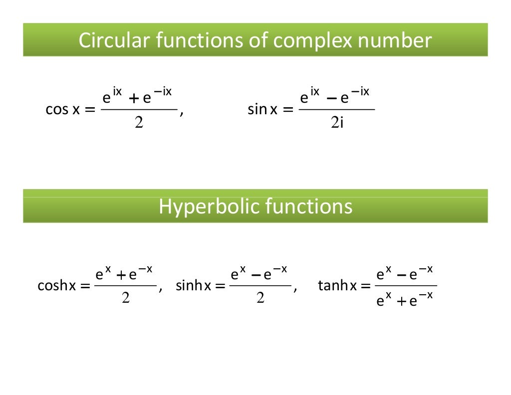1 Complex Numbers 1-complex-numbers