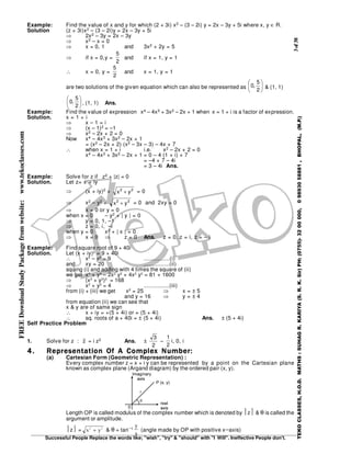 1 complex numbers part 1 of 3 | PDF