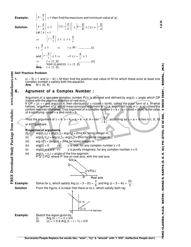 1 complex numbers part 1 of 3 | PDF