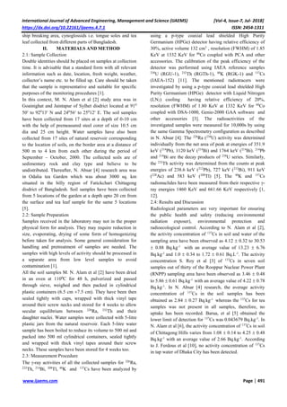 Comprehensive Review of the Investigation of Anthropogenic and ...