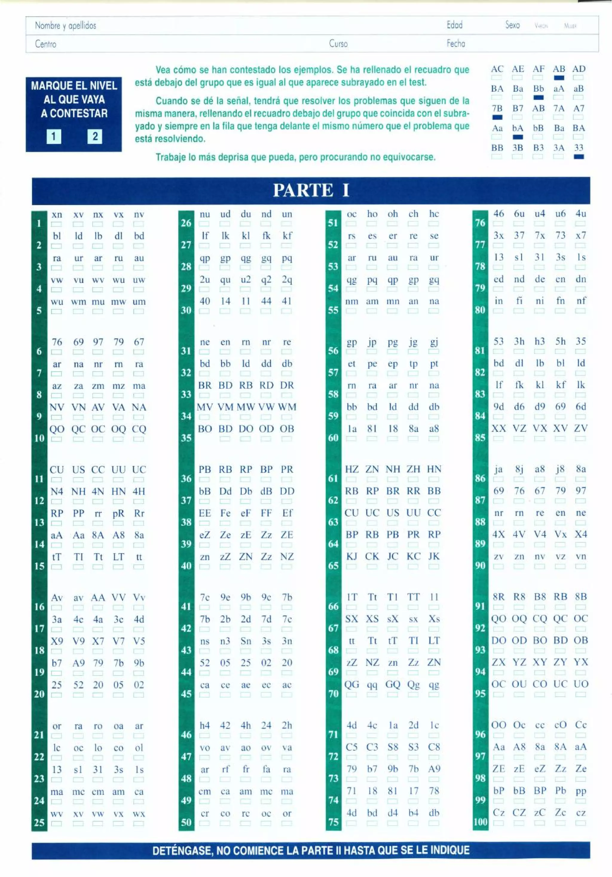 DAT-5? El Test de Aptitudes Diferenciales | PDF