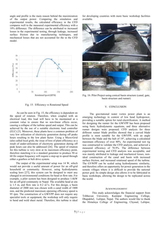 1 Computational and Experimental Investigation of Runner for ...