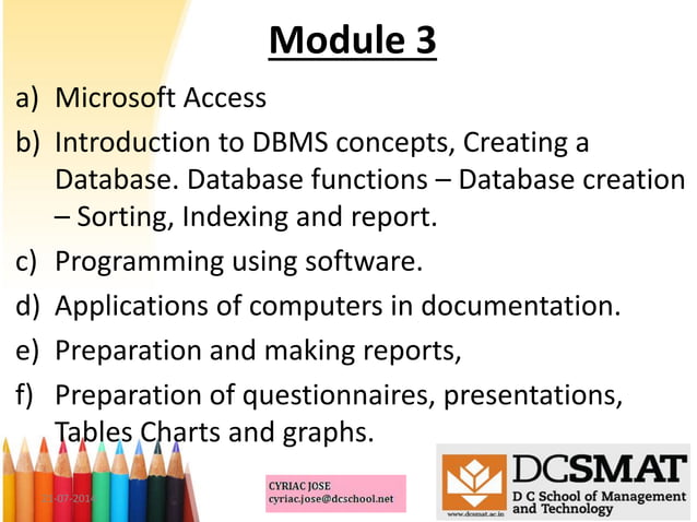 MBA computer application in business intro | PDF