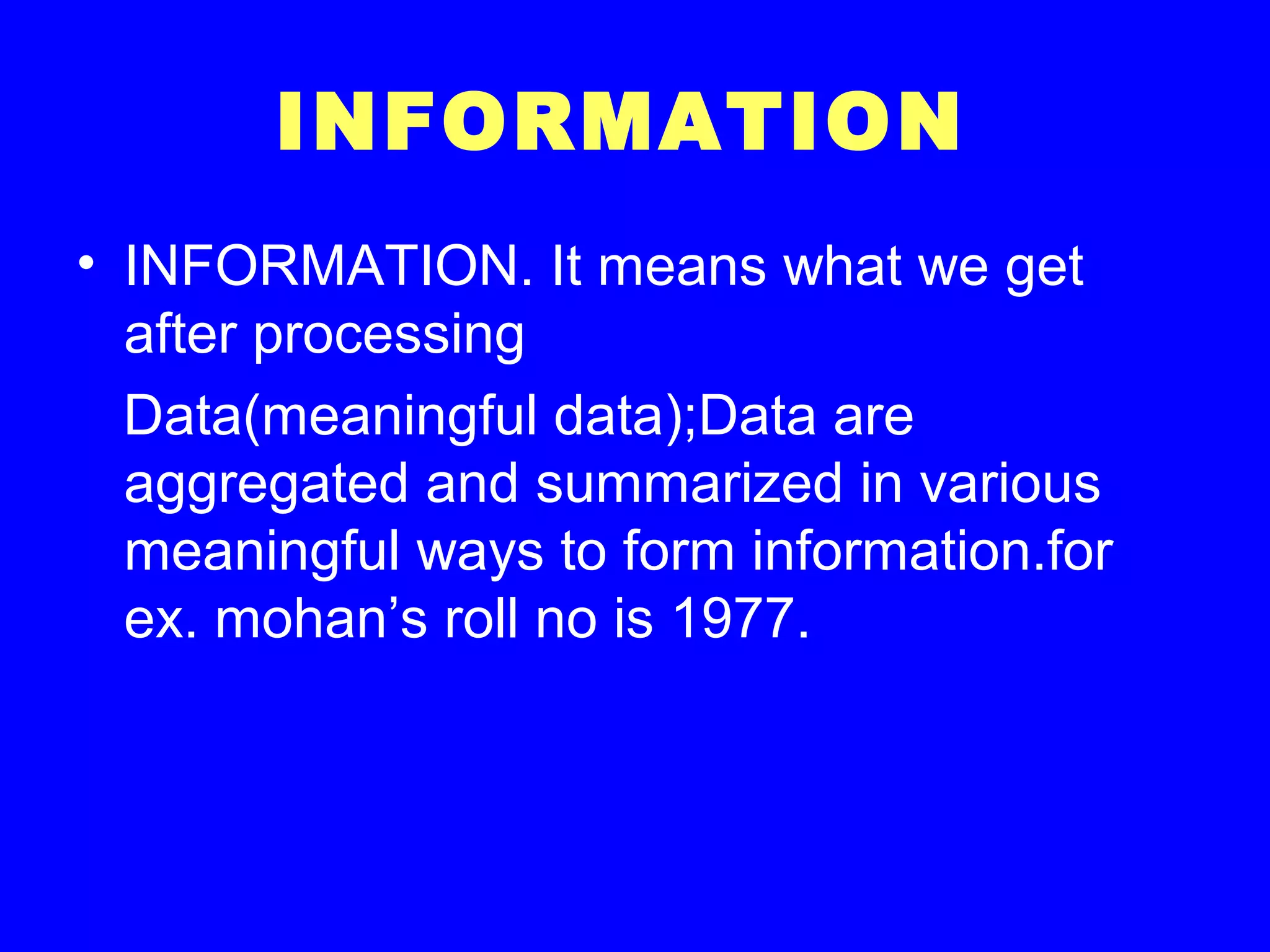 Computer Overview | PPT | Operating Systems | Computer Software and ...