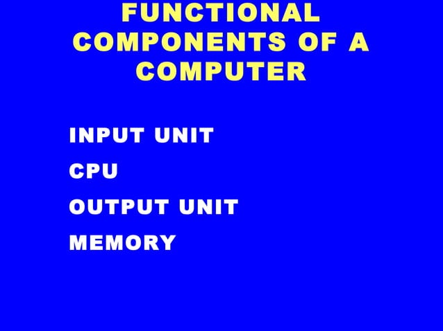 Computer Overview | PPT