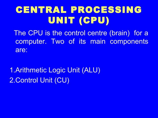 Computer Overview | PPT | Operating Systems | Computer Software and ...