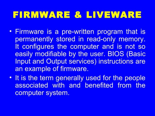 Computer Overview | PPT | Operating Systems | Computer Software and ...