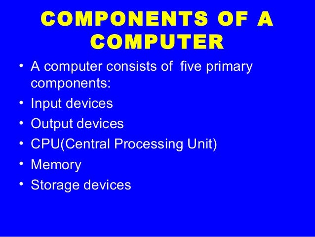 Computer Overview
