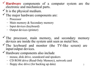 Computer System and its organization with different generations | PPT