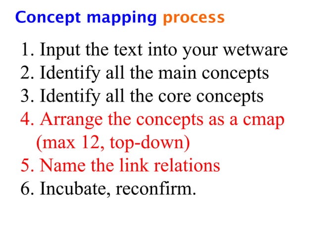 Concept mapping for complexity management | PPT