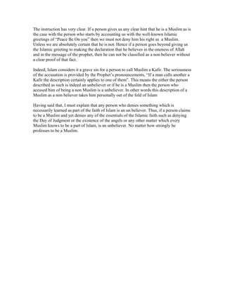 Islamic Studies - Concepts About Religion | DOC