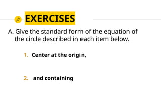 SHS Pre-Calculus Module 1: Conic Sections | PPTX