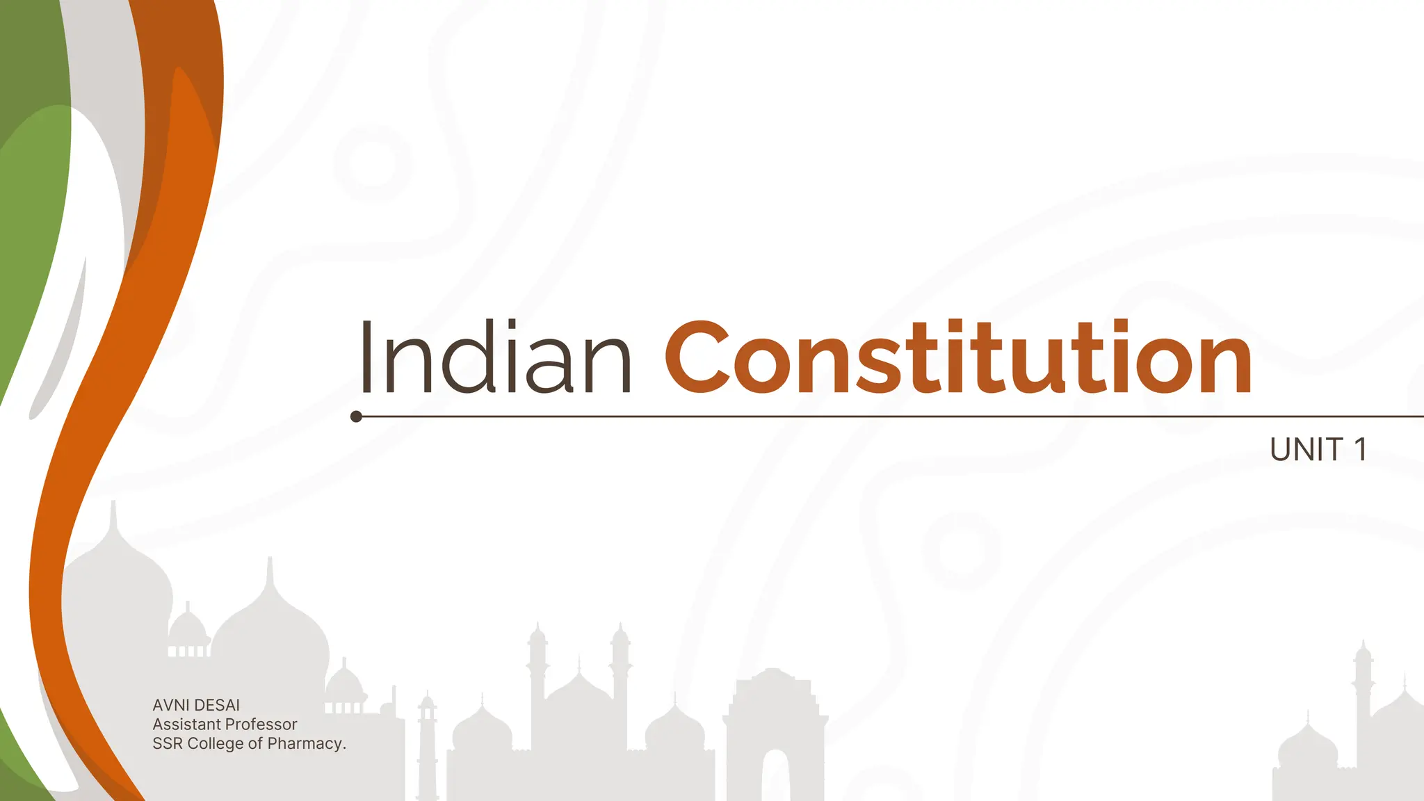 Indian Constitution - History of INDIA.pptx