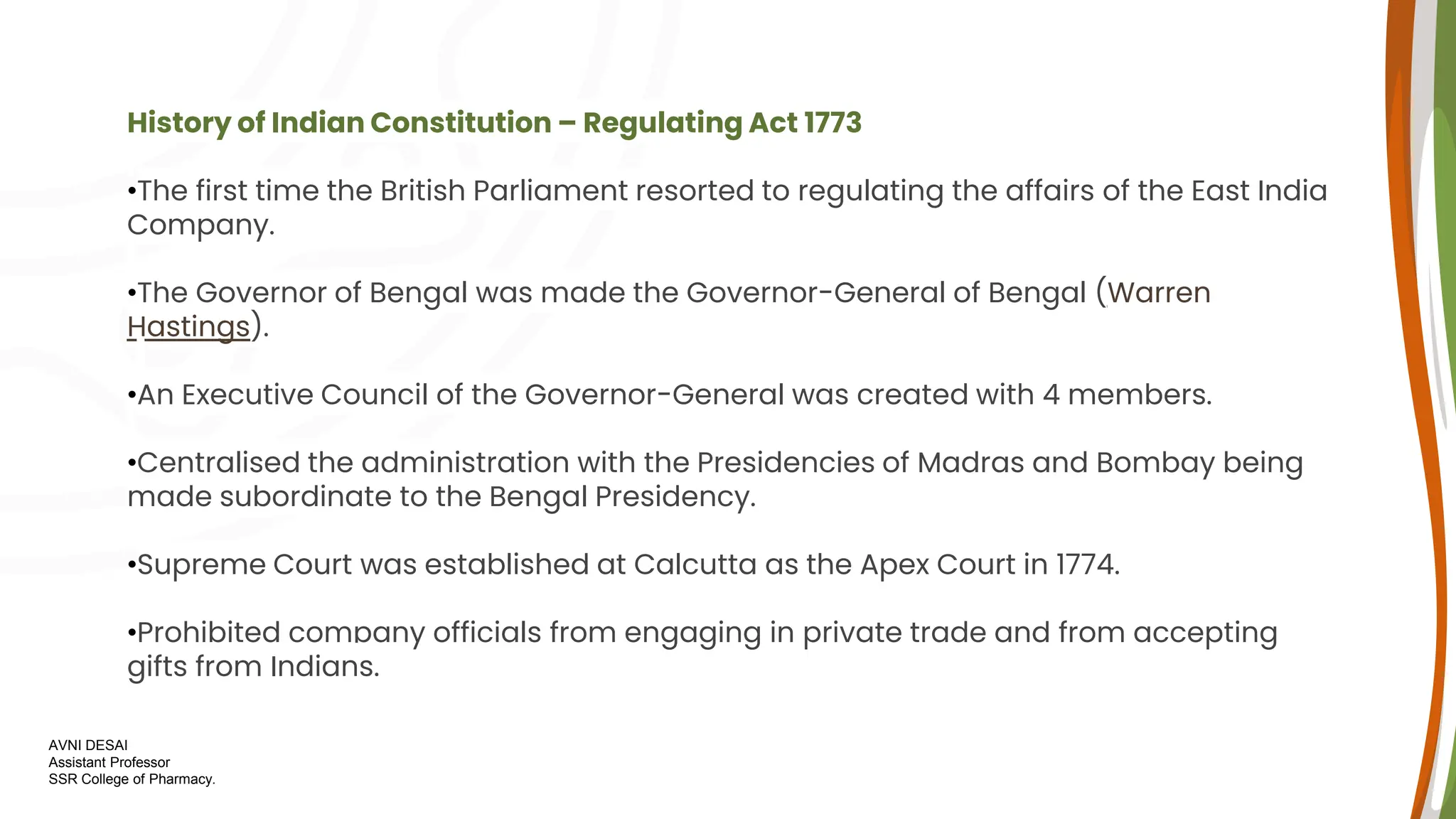 Indian Constitution - History of INDIA.pptx