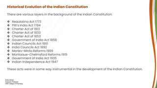Indian Constitution - History of INDIA.pptx