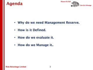 Contingency and management reserve | PDF