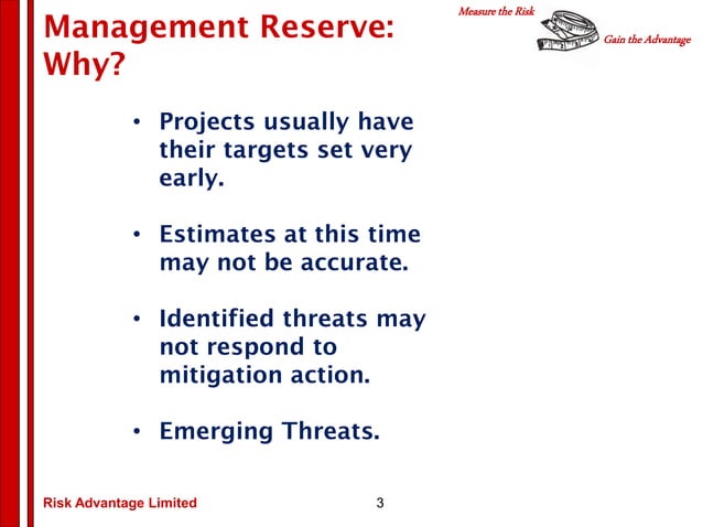 Contingency and management reserve | PDF