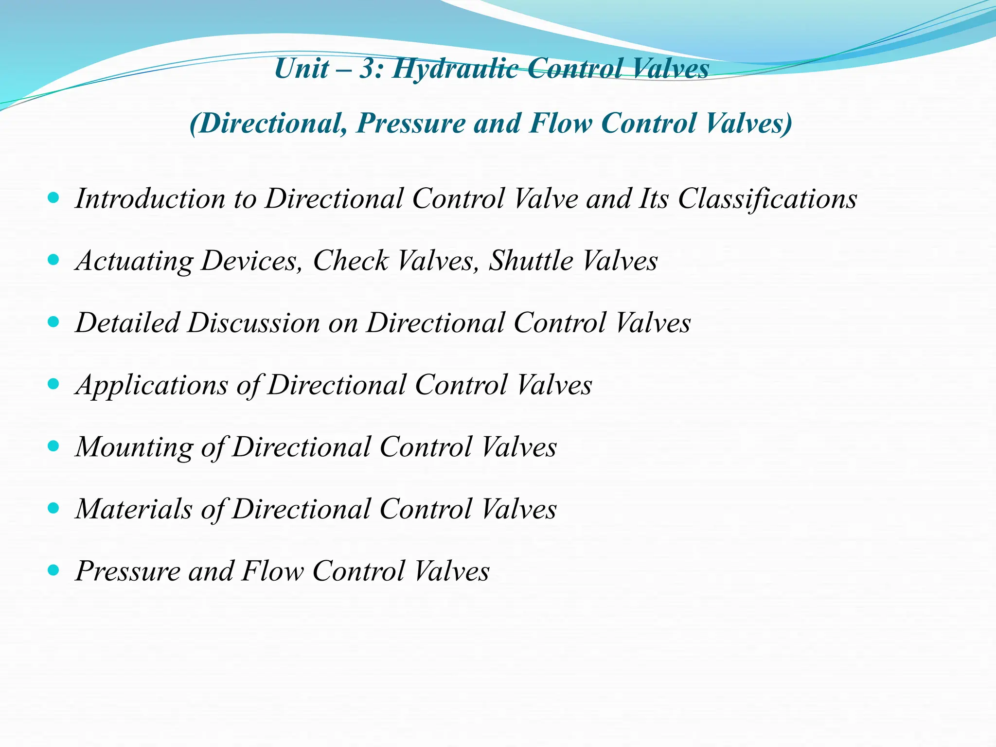 1_Control Valves.ppt | Technology & Computing