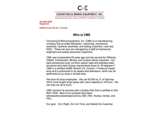 CME Slide Presentation | PPT