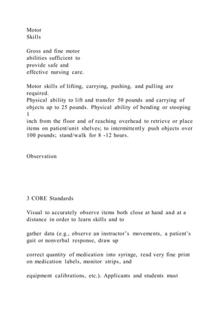 1 core standards title of policy procedure dun co | PDF