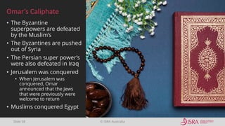 Origins of Islam ISRA (Development of Islam) | PPT
