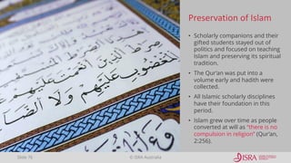 Origins of Islam ISRA (Development of Islam) | PPT
