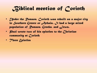 1st corinthians | PPTX