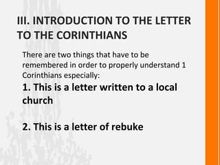 1 Corinthians 1:1-3 Introduction | PPT