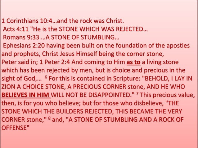1 Corinthians 10;10, Moses Gave Land; Spiritualizing; The Spiritual ...