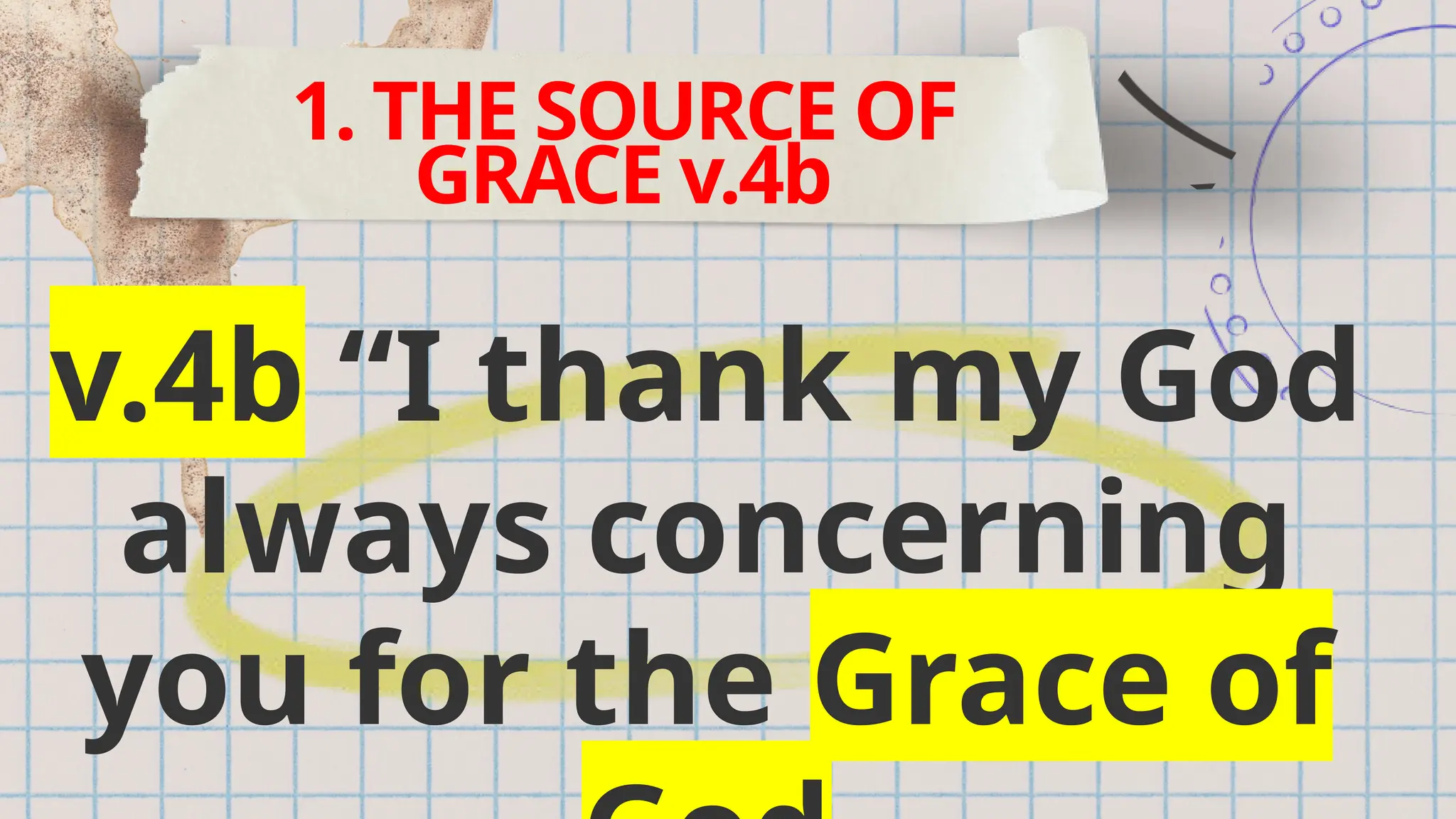 GRATITUDES FOR GOD'S GRACE 1 CORINTHIANS 1 4-9.pptx