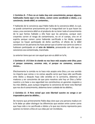 1 Corintios 8 El conocimiento y la conciencia de la idolatría.pdf