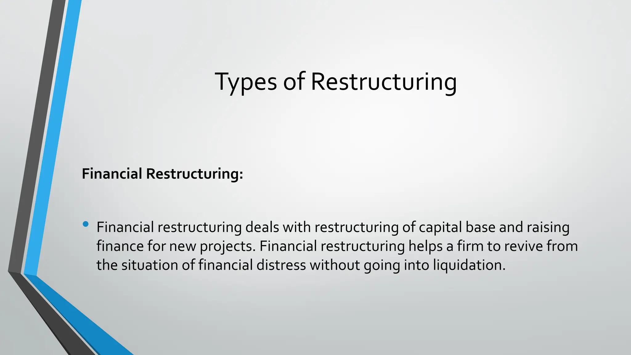 1 Corporate Restructuring Meaning and concept | PPT