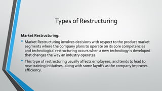 1 Corporate Restructuring Meaning and concept | PPT