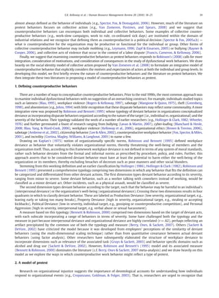 Counterproductive work behavior as protest | PDF | Career Planning ...