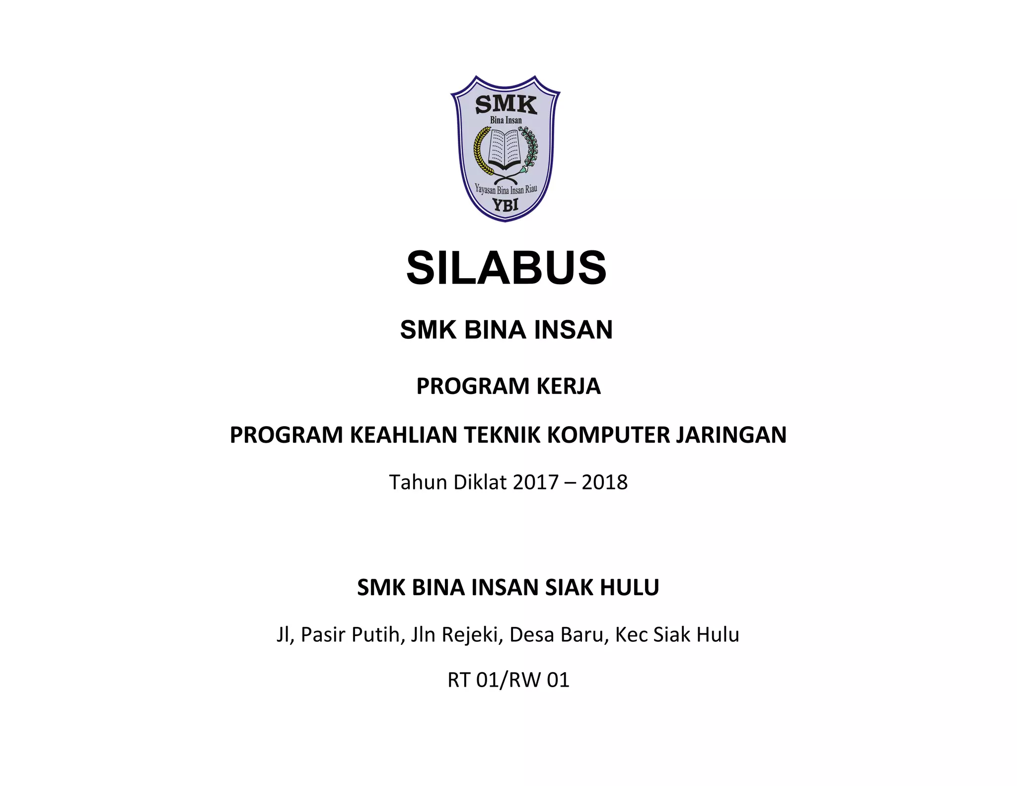 1 cover silabus bina insan tkj | DOC