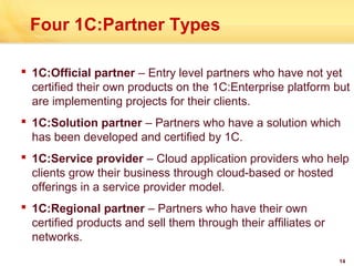 1C Partner Presentation | PPT