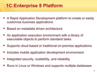 1C Partner Presentation | PPT