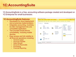 1C Partner Presentation | PPT