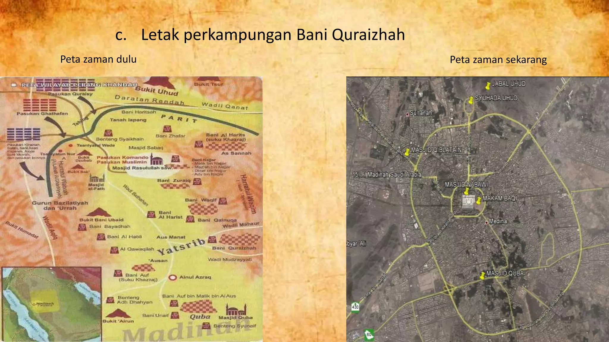 Perang Khandaq dan Bani Quraizhah | PPTX