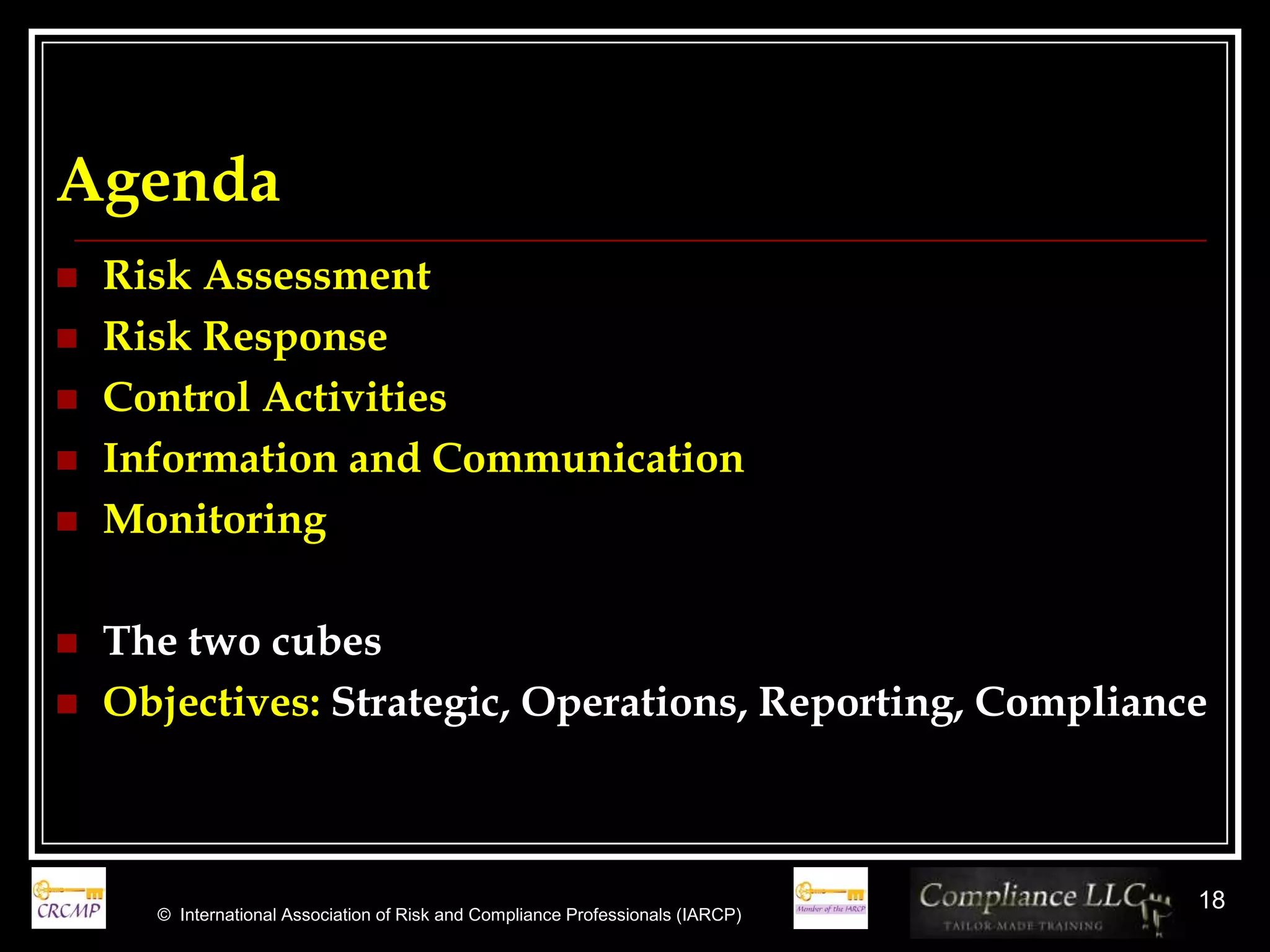 Certified Risk and Compliance Management Professional (CRCMP) Prep ...